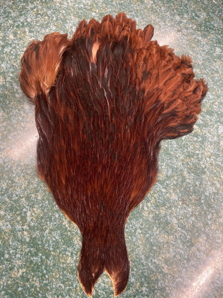 Brown Hen Necks – Tangled Tackle Co