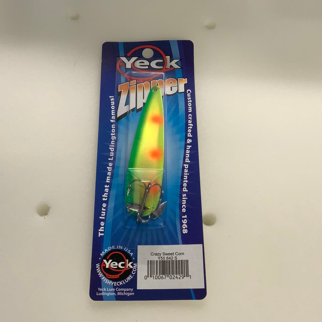 Yeck Zipper Y55642S Crazy Sweet Corn – Tangled Tackle Co