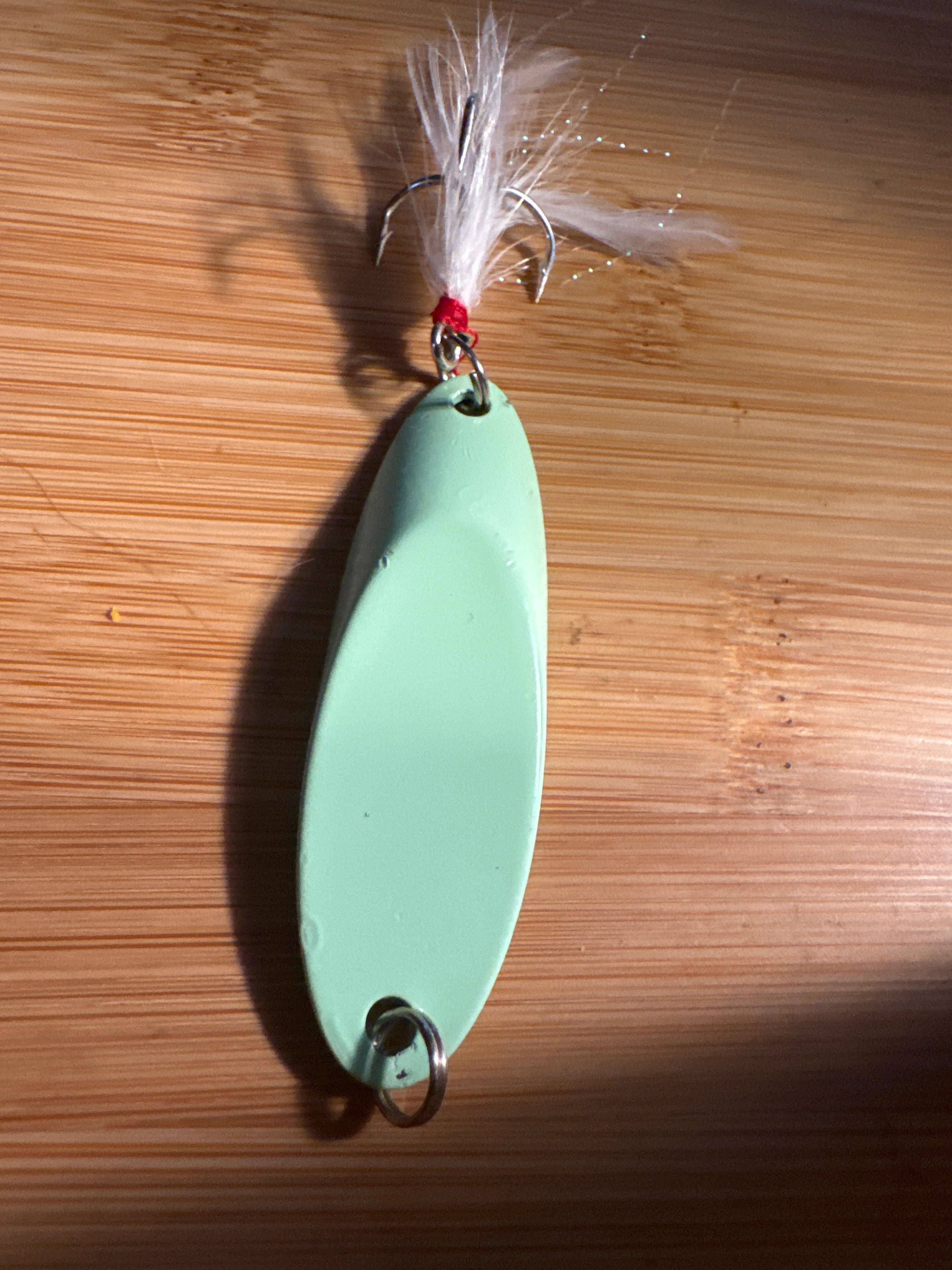Glow Green 1oz Casting Spoon – Tangled Tackle Co.