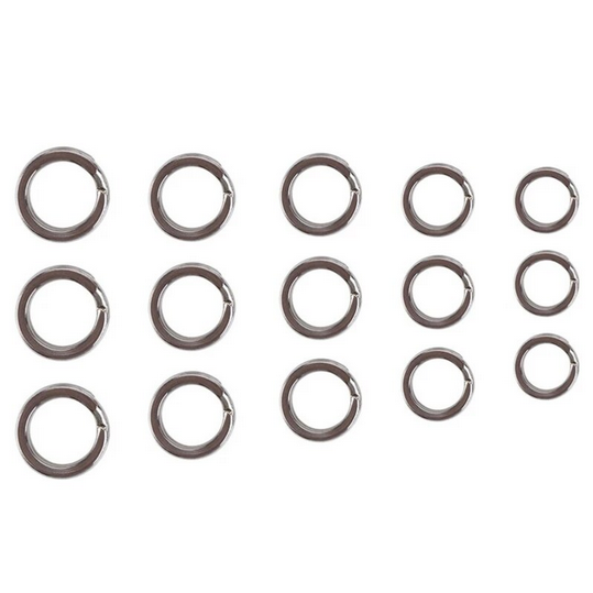 #8.8 Split Ring Stainless Steel – Tangled Tackle Co