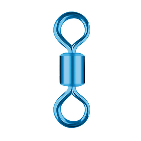 Micro Swivels Metallic Blue 30lb – Tangled Tackle Co.