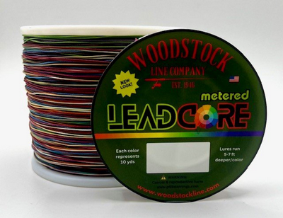 Woodstock Line Metered Lead Core 27lb 100yds – Tangled Tackle Co