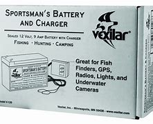 Vexilar Battery & Charger Model V-120 – Tangled Tackle Co