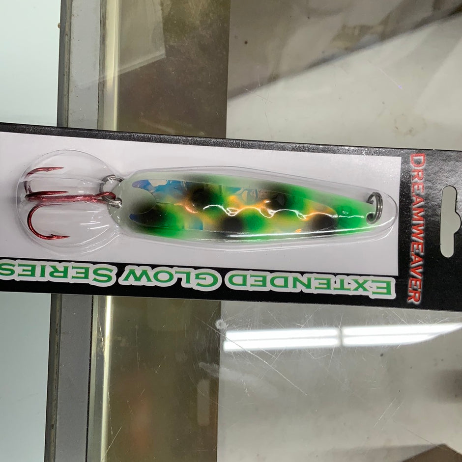 Dreamweaver Salmon Trolling Spoons – Tangled Tackle Co.