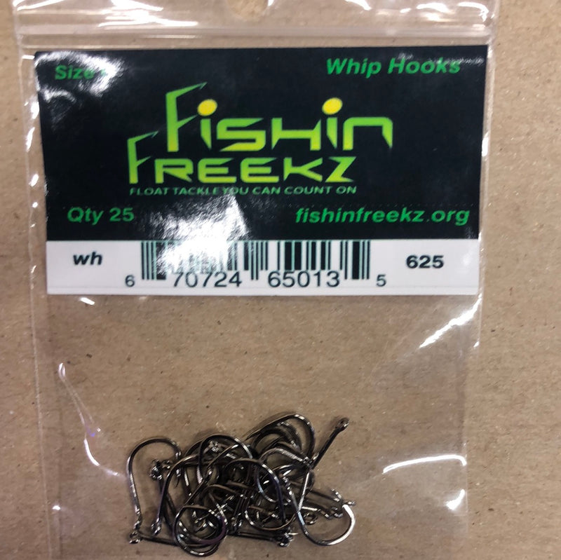 Fishin Freekz Whip Hooks SZ2 – Tangled Tackle Co.