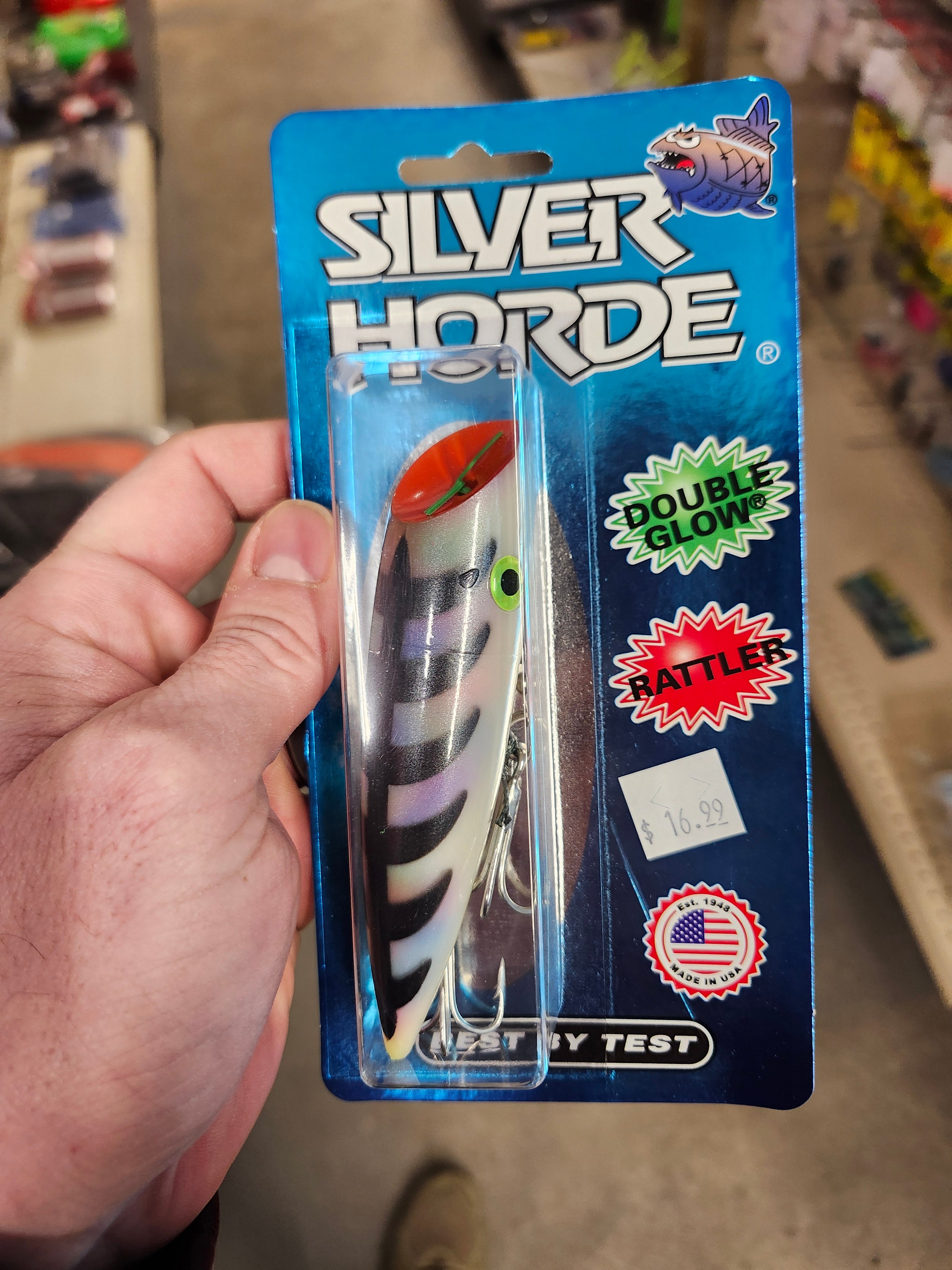 Silver Horde 5 w/Rattle Glow Mother of Pearl w/Black Ladder – Tangled ...