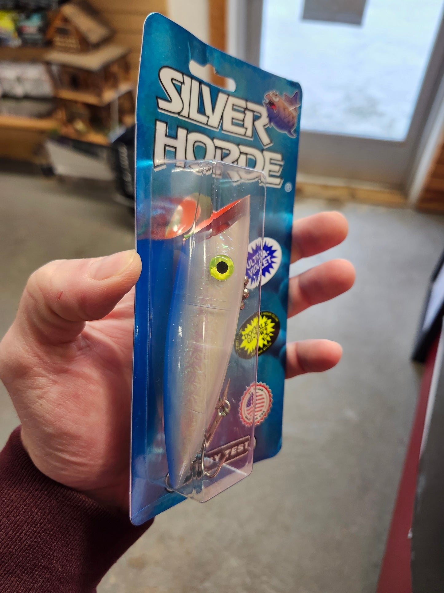 Silver Horde 5 w/Rattle Double EX Glow Crushed Pearl/Blue – Tangled ...