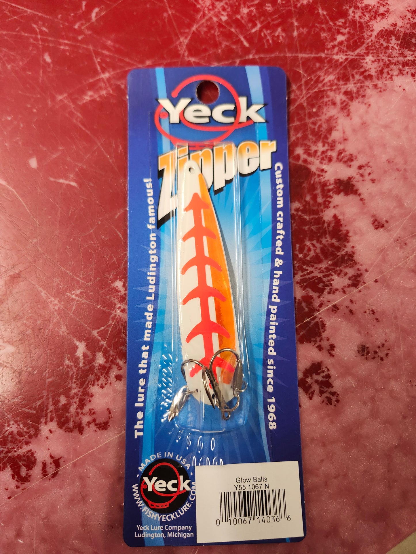 Yeck Zipper w/Earrings Glow Balls Nickel – Tangled Tackle Co.