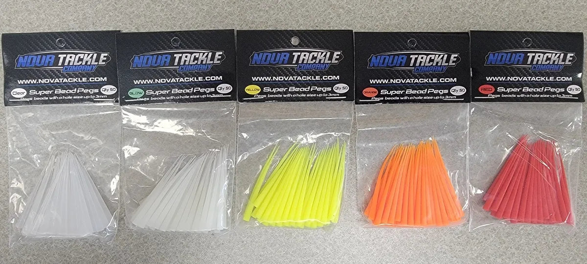 NOVA Super Bead Pegs – Tangled Tackle Co.