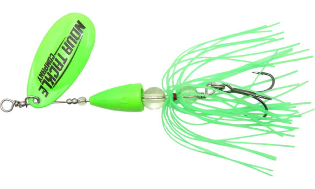 Nova Tackle Lime Green Spinner – Tangled Tackle Co.