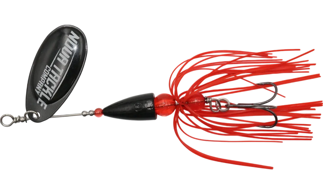 Nova Tackle Black/Red Spinner – Tangled Tackle Co.