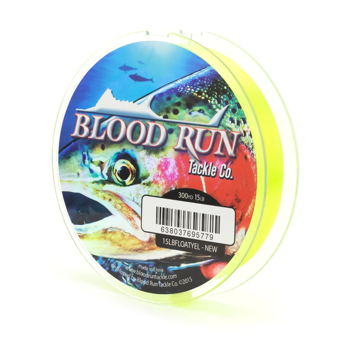 Blood Run-15LB FLOAT FISHING MAIN LINE – Tangled Tackle Co