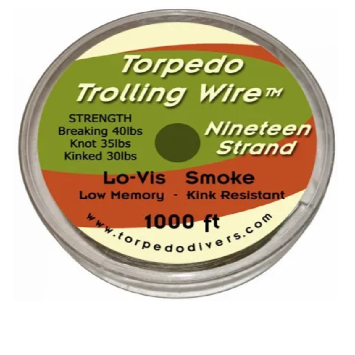 Torpedo Fishing Products Trolling Wire 19 Strand 1000ft – Tangled Tackle Co