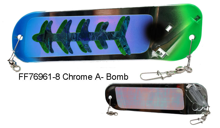 DREAMWEAVER FFPaddle 8 – Chrome A-Bomb – Tangled Tackle Co