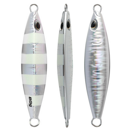 jigging Pro 60g White/White Glow – Tangled Tackle Co.
