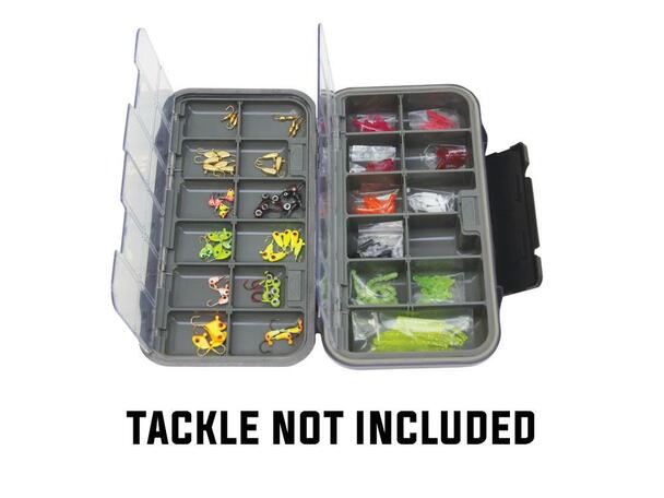 Clam Outdoors Jig Box Dual Tray Medium Conveniently Sized – Tangled ...