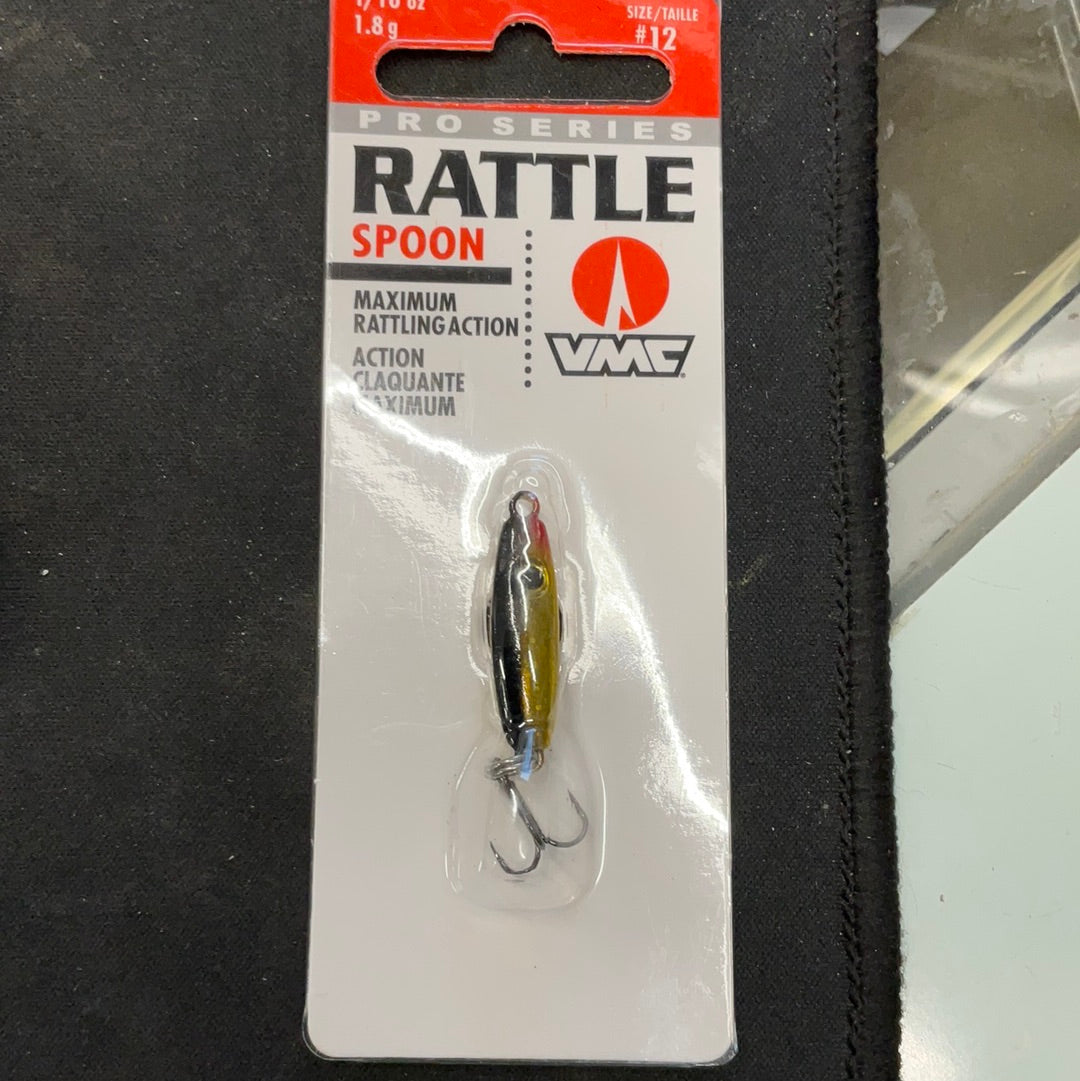 Rattle Spoon 1/16oz Gold Shiner – Tangled Tackle Co.