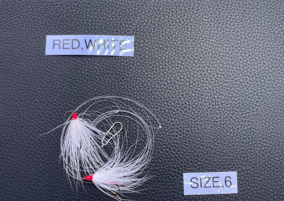 TTC Rig-RED,WHITE SZ4 – Tangled Tackle Co