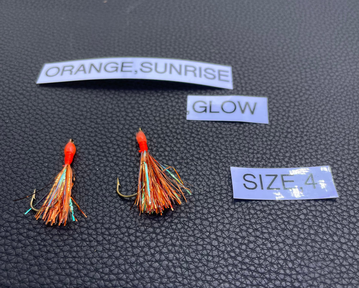 TTC FLY-2pk ORANGE,SUNRISE,GLOW SZ4 – Tangled Tackle Co